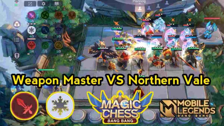 Magic Chess Weapon Master vs Northern Vale, Kombinasi Tersakit 2022 ...