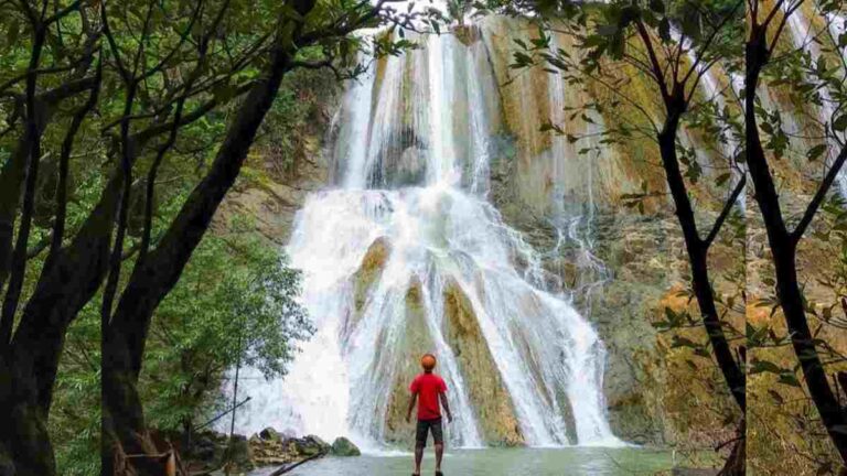 Objek Wisata Curug Koja Tasikmalaya, Air Terjun Batu Kapur Tercantik ...