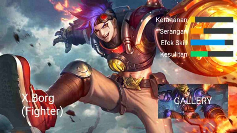Mengenal Hero Fighter X.Borg di Mobile Legends - ruber.id
