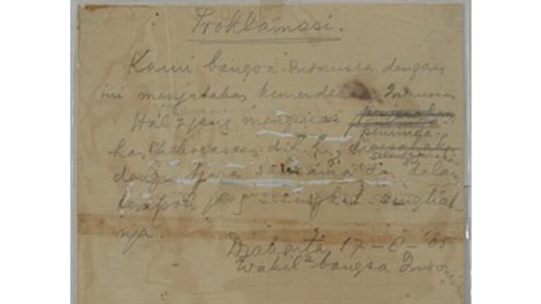 Menelusuri Isi Teks Proklamasi Kemerdekaan Indonesia, Berikut Naskah ...